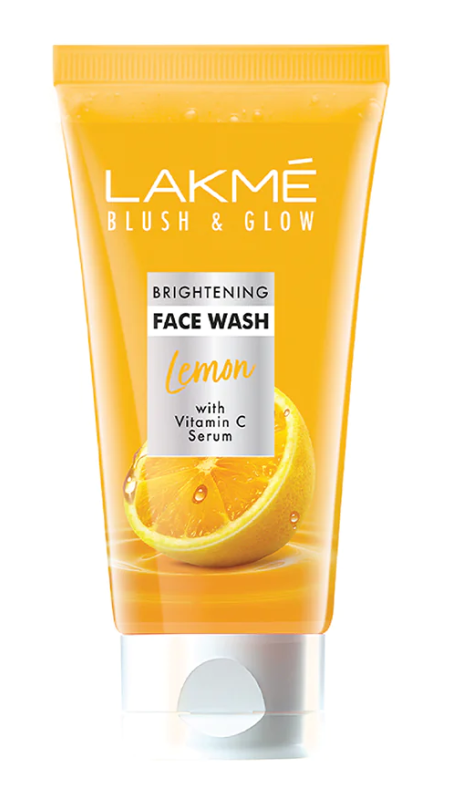 Lakme Blush & Glow Lemon Freshness Gel Face Wash - 100 gm| Buy Indian Products Online ...